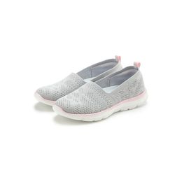 Lascana Slipper 'Ballerina, Sneaker, Freizeitschuh, Slip-On-Sneaker,' pink Gr. 37 f&uuml;r Damen