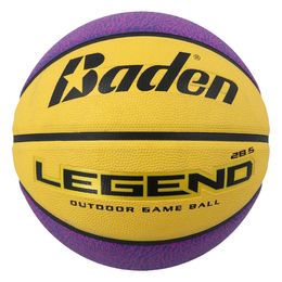 Basketball Kempa "Basketball Baden Legend" Gr. 5, lila (lila, gelb), B&auml;lle, Herren, 5