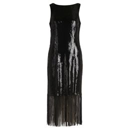 Abendkleid Vera Mont "Damen mit U-Boot-Ausschnitt", Damen, Gr. 36, Normalgr&ouml;&szlig;en, schwarz, Mesh, Obermaterial: 95% Polyester, 5% Elasthan. Futter: 100% Polyester, eng lang, U-Boot-Ausschnitt, Kleider Abendkleid