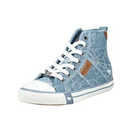 Sneaker Mustang Shoes "Mustang Shoes Sneaker Textil", Damen, Gr. 37, jeans, Textil, Schuhe Sneaker
