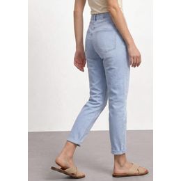 Comfort-fit-Jeans Street One, Damen, Gr. 26, L&auml;nge 28, ultra bleached wash, Jeans, 98% Baumwolle, 2% Elasthan, unifarben, kn&ouml;chelfrei, Jeans, im Loose Fit