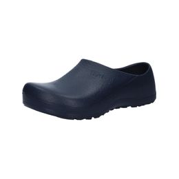 Clog Birkenstock "Profi-Birki", Damen, Gr. 36, blau, Obermaterial: 100% Polyurethan PU., Schuhe Clog