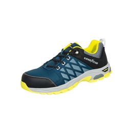 Good Year Sicherheitsschuh GOODYEAR "Sicherheitsschuh" Gr. 45, blau (petrol, lime), 45, Obermaterial: 100% Nylon NY., Schuhe