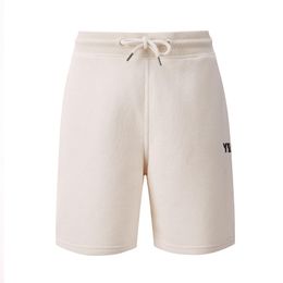 Shorts YEAZ "Shorts CHAX", Herren, Gr. L, US, wei&szlig;, Obermaterial: 85% Baumwolle CO(Bio). 15% Polyester PES., Hosen Shorts