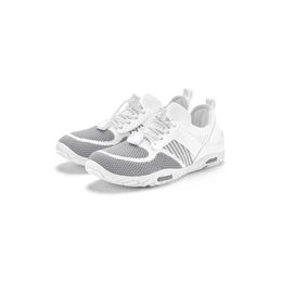Lascana Sneaker 'Slip-On-Sneaker, Sommer Sneaker,' grau Gr. 39 f&uuml;r Damen