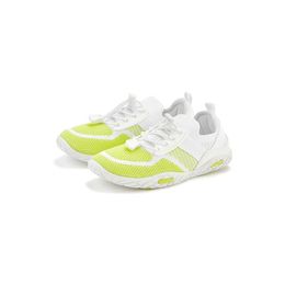Lascana Sneaker 'Slip-On-Sneaker, Sommer Sneaker,' gr&uuml;n Gr. 38 f&uuml;r Damen