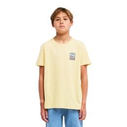 T-Shirt Billabong "Stamp", Jungen, Gr. M, retro gelb, Obermaterial: 100% Walkfrottier;, Shirts T-Shirt