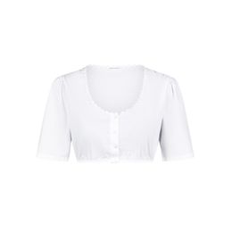 Dirndlbluse Nina von C. "Dirndl-Bluse Keulen&auml;rmel Marlene", Damen, Gr. 34, wei&szlig;, Obermaterial: 70% Baumwolle CO. 27% Polyester PES. 3% Elasthan EL., Blusen Dirndlbluse