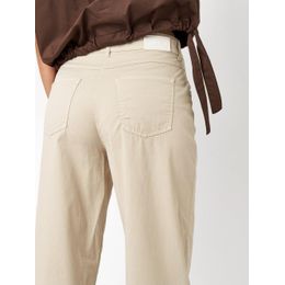Stoffhose Toni "LIV BARREL", Damen, Gr. 40, N-Gr, sand, Web, Obermaterial: 97% Baumwolle, 3% Elasthan, unifarben, regular fit 7/8-L&auml;nge, Hosen Stoffhose, mit Stretch