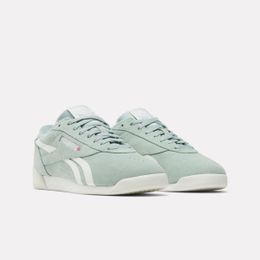Trainingsschuh Reebok CLASSIC "F/S LO", Damen, Gr. 37,5, hybridgr&uuml;n, chalk, chalk, Leder, Synthetik, Schuhe