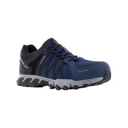 Sicherheitsschuh Reebok "Sicherheitsschuhe Trailgrip Work S1P" Gr. 43, blau (navy), 43, Obermaterial: 50% Rindsleder Leather cow. 50% sonstige Fasern AF., Schuhe