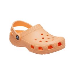 Sneaker Crocs "Classic Clog", M&auml;dchen, Gr. 29, orange (apricot), Obermaterial: 50% Polyester PES. 50% Sonstiges Material (Ananasfaser) AM_PF ., Schuhe Sneaker