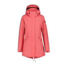 Outdoorjacke Icepeak "Icepeak Jacke Addis", Damen, Gr. 36, mandarine, Stoff, 100% Polyester, normal, Jacken Outdoorjacke
