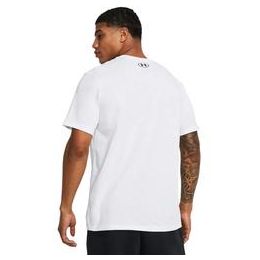 T-Shirt Under Armour "UA GL FOUNDATION UPDATE SS", Herren, Gr. 5XL, wei&szlig;, Single Jersey, Obermaterial: 60% Baumwolle, 40% Polyester, unifarben, normal, Rundhals, eng eingefasste Kante, Shirts T-Shirt, gerade Passform, kurze &Auml;rmel, mit Logodruck, pflegeleicht