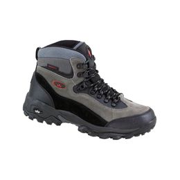 Wanderschuh Lico "Schn&uuml;rstiefel Milan Comfortex", Damen, Gr. 39, grau, Obermaterial: 100% Rindsleder Leather cow., Schuhe Wanderschuh