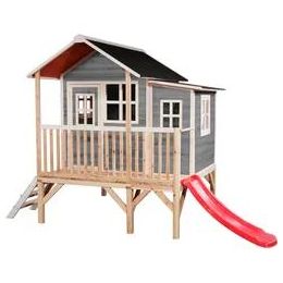 Spielturm EXIT "Loft 350", grau, Spielt&uuml;rme, KinderB:322cm H:215cm T:190cm, Holz, B:322cm H:215cm T:190cm