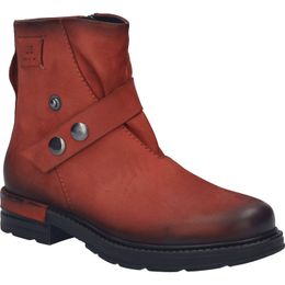 Stiefelette Josef Seibel "Roxanna 01, rot", Damen, Gr. 39, rot, Obermaterial: 100% Rindsleder Leather cow., Schuhe Stiefelette