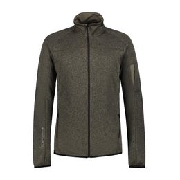 Outdoorjacke Icepeak "Icepeak Midlayer Belton", Herren, Gr. L, granit, Stoff, 100% Polyester, normal, Jacken Outdoorjacke