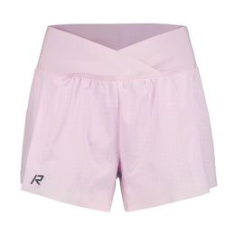 Trainingsshorts Rukka "Rukka Shorts Manula", Damen, Gr. 36, EURO-Gr&ouml;&szlig;en, rosenrot, Stoff, 91% Polyester, 9% Elasthan, Hosen