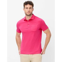 Poloshirt Brax "Style PAVO", Herren, Gr. L (52), lila, 100% Baumwolle, Shirts