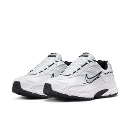 Sneaker Nike Sportswear "WMNS INITIATOR", Damen, Gr. 39, wei&szlig;, metallic silber, wei&szlig;, schwarz, Leder, Textil, Schuhe Sneaker, inspiriert vom Design des Nike P-6000