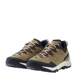 Wanderschuh Lowa "Lowa EXPLORER GTX LO", Herren, Gr. 41,5, humus, braun, Leder, Textil, Schuhe Wanderschuh, wasserdicht dank Gore-Tex Membrane, mit Vibram Sohle