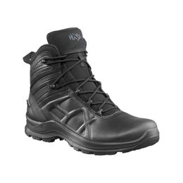 Wanderstiefel HAIX "Tactical 2.0 GTX mid", Damen, Gr. 10.5, schwarz, Obermaterial: 50% Rindsleder Leather cow. 50% Lammleder LEL., Schuhe Wanderstiefel