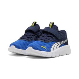 Sneaker Puma "FLEXFOCUS MODERN AC INF", M&auml;dchen, Gr. 23, blau (vivid blau, Puma wei&szlig;), Textil, Schuhe Sneaker, mit atmungsaktivem Mesh-Obermaterial, mit Klettverschluss