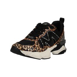 Sneaker Steve Madden "Steve Madden Sneaker Lederimitat", Damen, Gr. 36, schwarz, braun, Lederimitat, Schuhe Sneaker