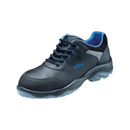 Sicherheitsschuh Atlas SCHUHE "Sicherheitsschuhe Atlas Alu-Tec 560" Gr. 39, schwarz (schwarz, blau), 39, Obermaterial: 100% Rindsleder Leather cow., Schuhe