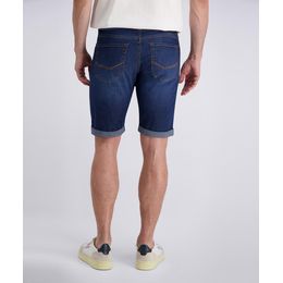 Bermudas Pierre Cardin "Jeans Shorts Sisteron", Herren, Gr. 36, N-Gr, sky blau used buffies, Web, Obermaterial: 84% Baumwolle, 14% Polyester, 2% Elasthan, unifarben, regular fit kniefrei, Hosen Bermudas, Jeansbermuda mit Stretch