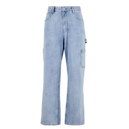Bequeme Jeans 2Y STUDIOS "2Y Studios 2Y Eladan Worker Baggy Jeans", Herren, Gr. 28, Normalgr&ouml;&szlig;en, lightblau, 100% Baumwolle, unifarben, Jeans