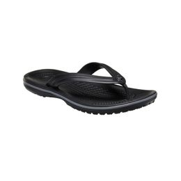Sneaker Crocs "Crocband Flip", Herren, Gr. 36, schwarz, Obermaterial: 100% Gummi rubber., Schuhe Sneaker