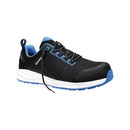 Sicherheitsschuh Elten "LIVAS Low" Gr. 38, schwarz (schwarz, blau), 38, Obermaterial: 100% Nylon NY., Schuhe