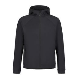Walkjacke Rukka "Rukka Midlayer Pato", Herren, Gr. L, schwarz, Stoff, 78% Polyester, 22% Elasthan, normal, Jacken