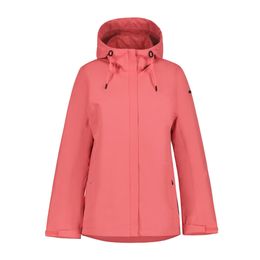 Outdoorjacke Icepeak "Icepeak Jacke Adenau", Damen, Gr. 40, mandarine, Stoff, 100% Polyester, normal, Jacken Outdoorjacke
