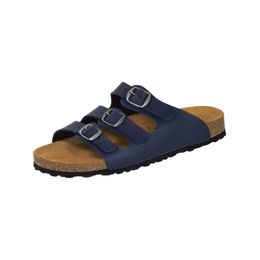 Sandale Lico "Bioline", Damen, Gr. 37, blau (marine), Obermaterial: 100% Synthetik synthetic., Schuhe Sandale