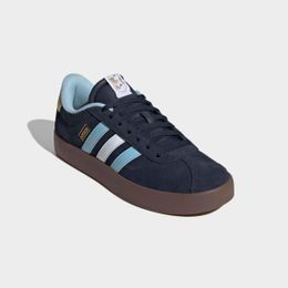 Sneaker adidas Sportswear "VL COURT 3.0", Herren, Gr. 40, night navy, icey blau, ftwr wei&szlig;, Leder, Synthetik, Textil, Schuhe Sneaker, World Cup Nations Pack