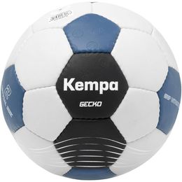 Handball Kempa "Handball Gecko Kids" Gr. 2, grau (grau, blau), B&auml;lle, Kinder, 2