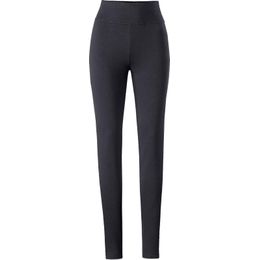 Damen Sweatleggings mit weich angerauter Innenseite schwarz, Gr&ouml;&szlig;e 38