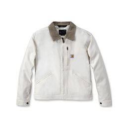 Kapuzenpullover Carhartt "Detroit", Damen, Gr. L, wei&szlig;, Obermaterial: 98% Baumwolle CO. 2% Elasthan EL., Pullover Kapuzenpullover