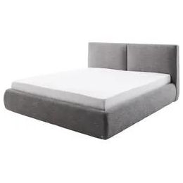 Meise M&ouml;bel Polsterbett MEISE.M&Ouml;BEL "Atesio", grau (anthrazit), B:199cm H:103cm L:225cm, Bezug Bett: Stoff (90% Polyester, 10% Baumwolle), Betten, Polsterbett, Wahlweise mit Lattenrost, Matratze und Bettkasten