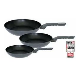 Pfannen-Set ELO "Ecolife 3 teilig", grau, Pfannen, Induktion