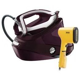 Tefal Dampfb&uuml;gelstation "Pro Express Vision, inklusive Dampfb&uuml;rste DT2026, Smart LED-Leuchte", rot (rot, wei&szlig;), Dampfb&uuml;gelstationen, 8,3 Bar, 180 g/Min. konstanter Dampf, 680 g/Min. Dampfsto&szlig;, GV9810