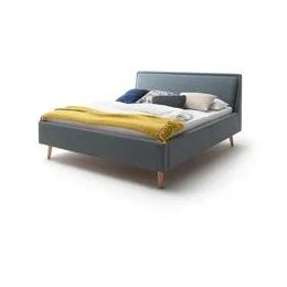 Meise M&ouml;bel Polsterbett MEISE.M&Ouml;BEL "Frieda", blau (ocean), B:176cm H:105cm L:224cm, Betten, Polsterbett, wahlweise mit Lattenrost und Bettkasten