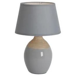 N&auml;ve N&Auml;VE Tischleuchte "Tali", wei&szlig;, 1, &Oslash; 20cm H: 31cm, 1 Stk., Leuchten, aus Keramik mit Textilschirm, &Oslash; 20 cm, Kippschalter an der Zuleitung, Tischleuchte