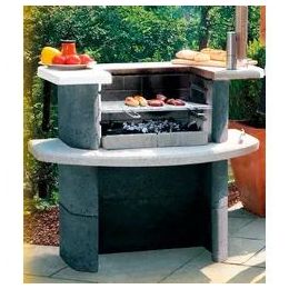 Holzkohlegrill Buschbeck "Grillbar Rica", grau (anthrazit), B:110cm H:93cm T:65cm, Grills, BxTxH: 110x65x93 cm
