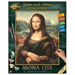 Malen nach Zahlen Schipper "Meisterklasse Premium - Mona Lisa", bunt, Malvorlagen, KinderB:40cm H:50cm, Karton, Made in Germany, B:40cm H:50cm