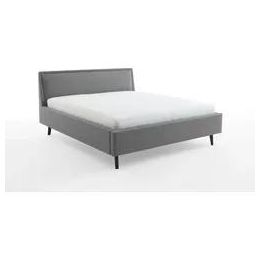 Meise M&ouml;bel Polsterbett MEISE.M&Ouml;BEL "Frieda", grau, B:176cm H:105cm L:224cm, Betten, Polsterbett, wahlweise mit Lattenrost und Bettkasten