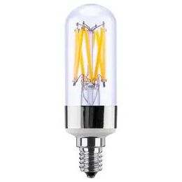 Segula LED-Leuchtmittel "LED Tube High Power klar", Energieeffizienz: E (A-G), transparent, L:110cm &Oslash;:32cm, Leuchtmittel, dimmbar, E14, Tube High Power, klar
